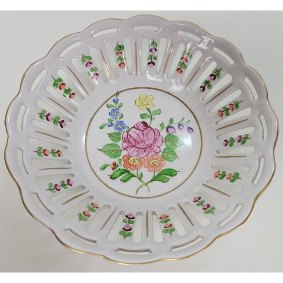 Dresden | Accents | Vintage Dresden Porcelain Hand Painted Handgemalt ...